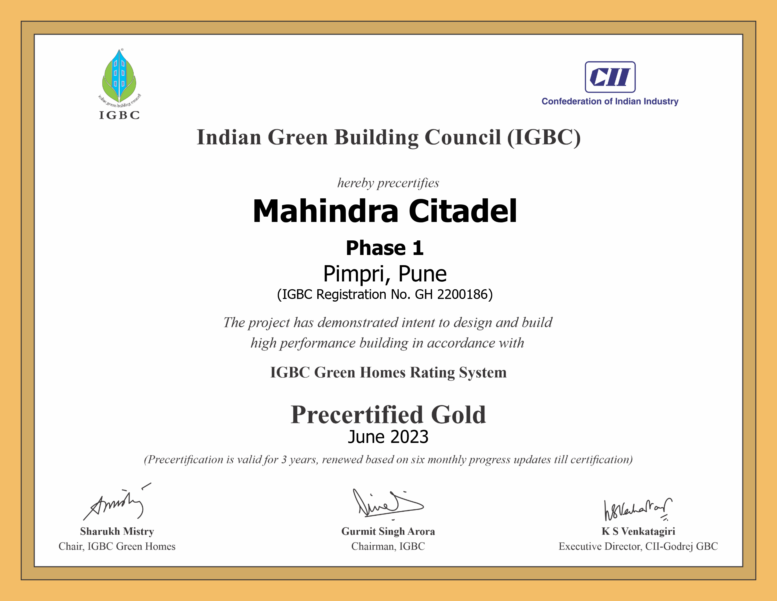 Mahindra Citadel - Mahindra Lifespaces