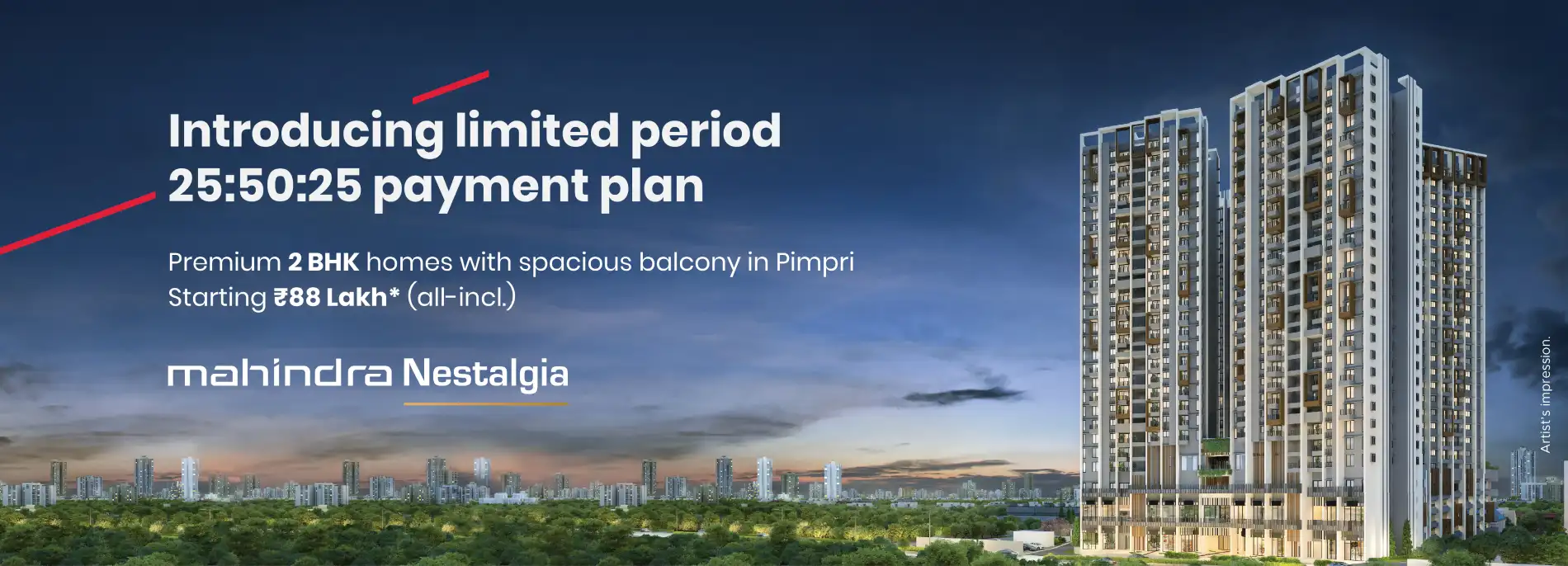 Mahindra Nestalgia Pimpri: 2 & 3 BHK Flats for Sale in Pimpri ...